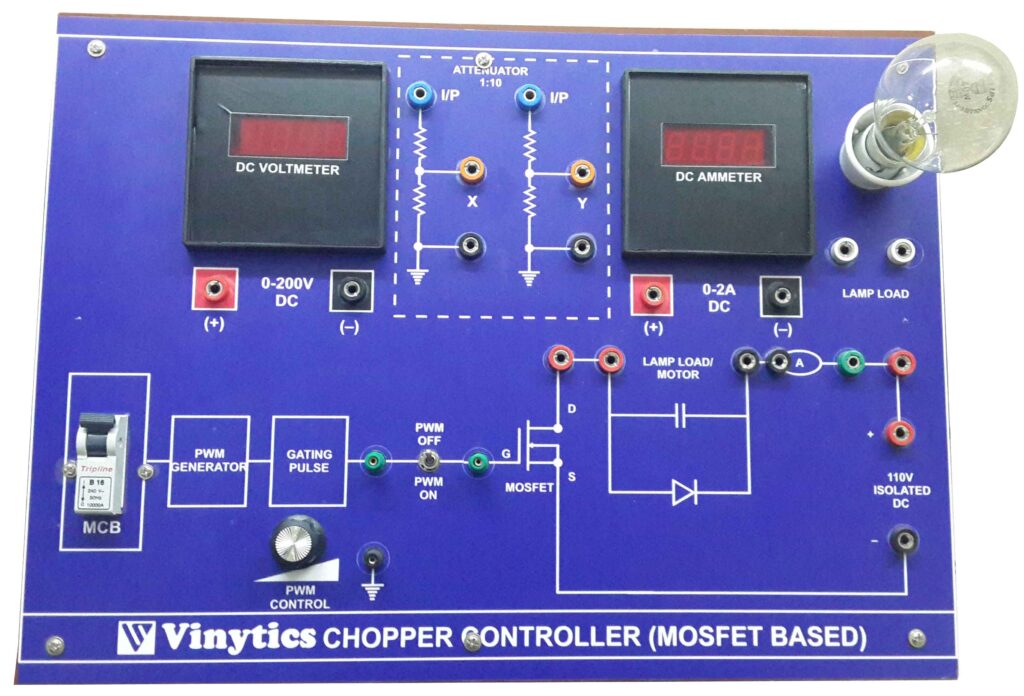 DC Mosfet Chopper Trainer – Shrey Component